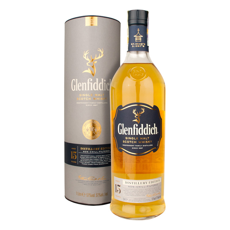 Glenfiddich 15Y 1l 51% | Excaliburshop